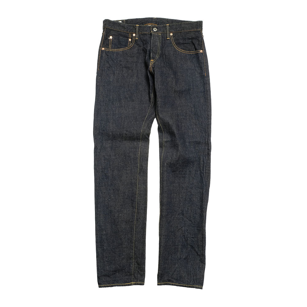 ONI DENIM - Relax Tapered - 14oz. Indigo x Beige ONI Denim - BLUE ONI – HINOYA Online Store